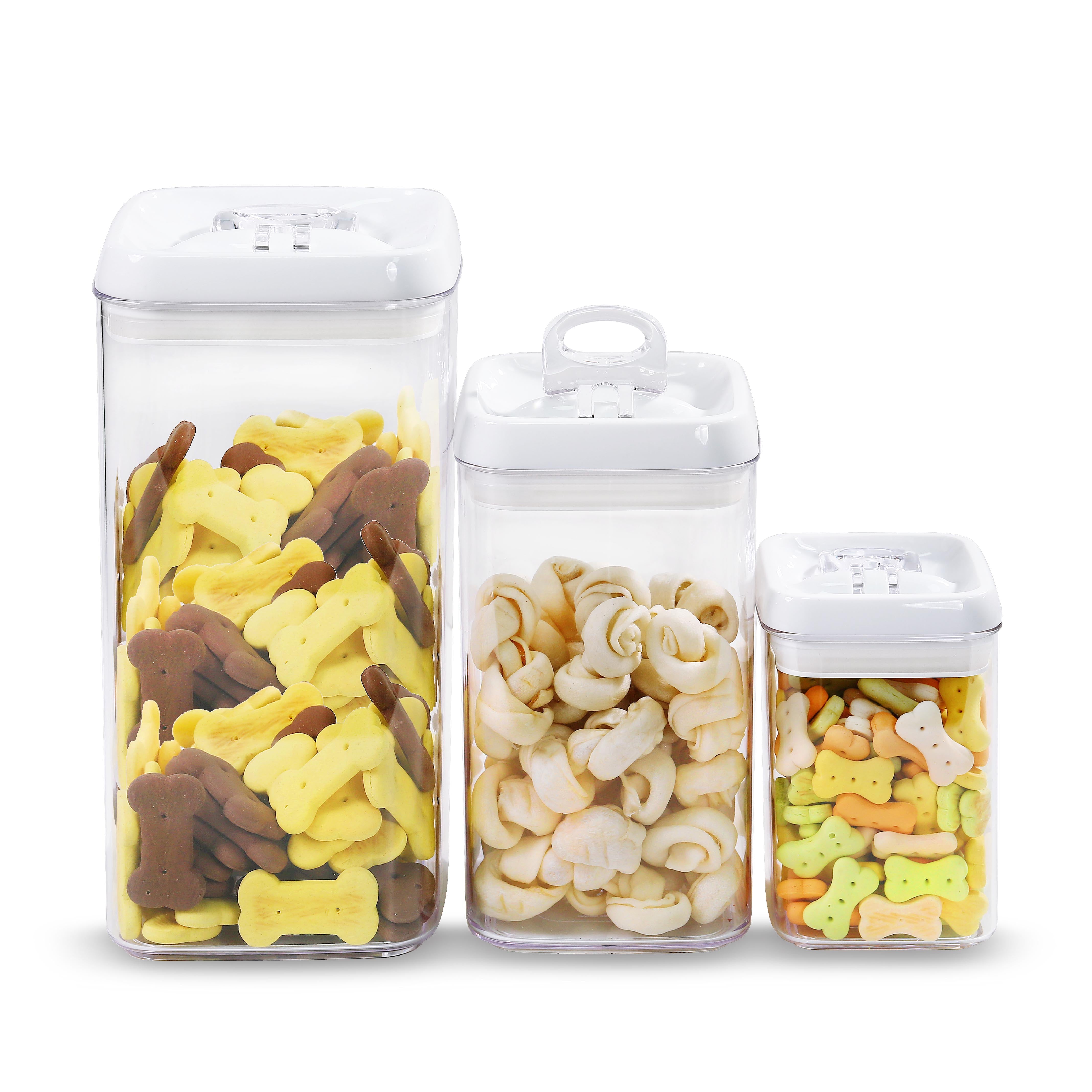 Felli Flip Tite Container - Airtight Food Canister for Kitchen Storage
