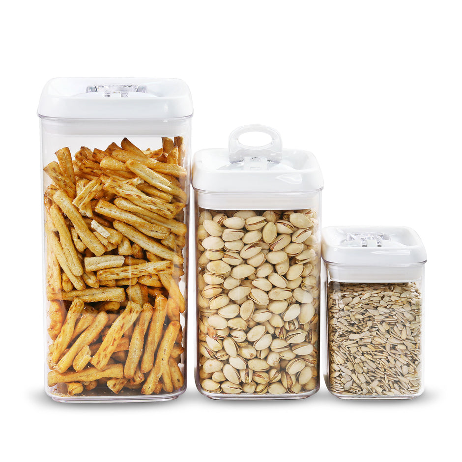 Felli Flip Tite Container - Airtight Food Canister for Kitchen Storage