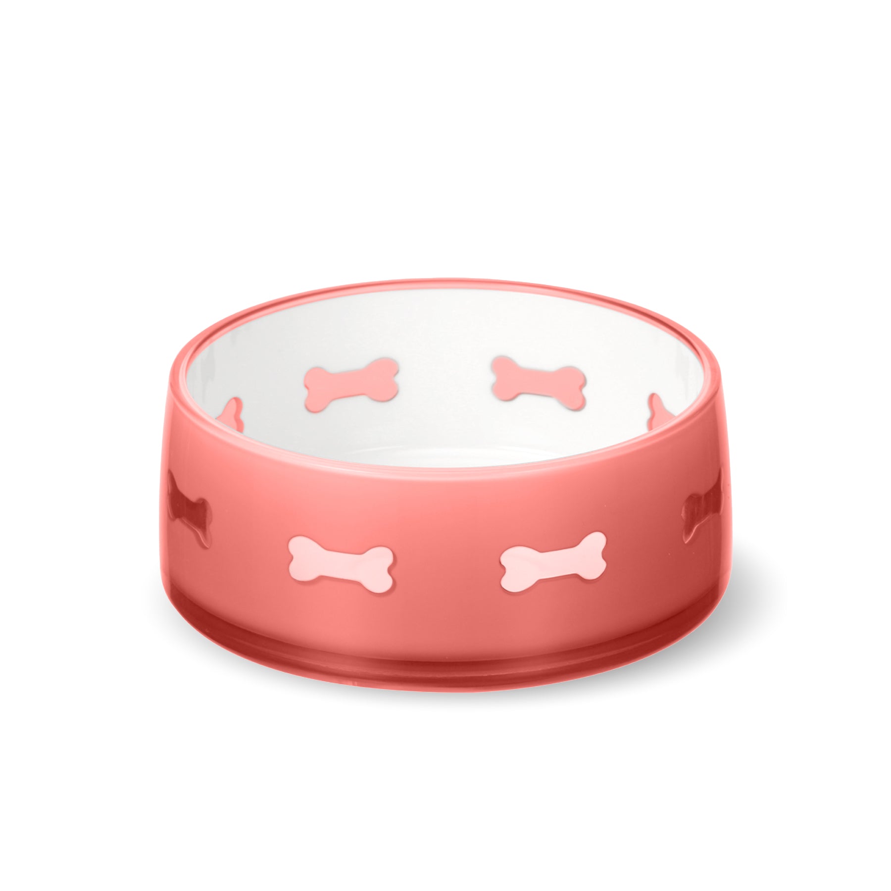 Felli Duo World Pet Bowl - Bone - 2.5 Cup