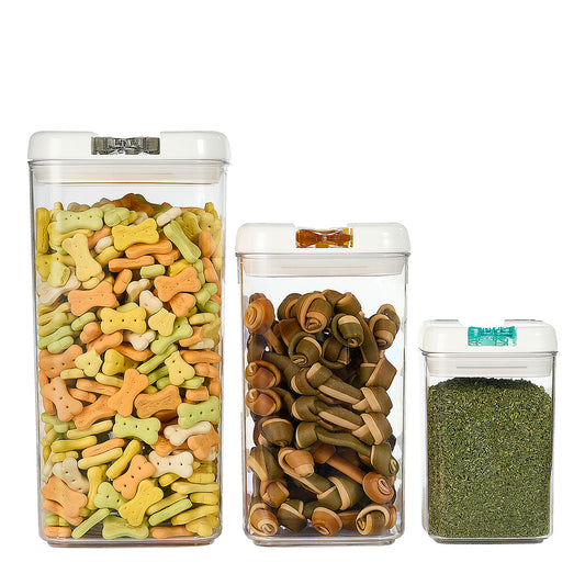 Felli Flip Tite Container - Airtight Food Canister for Kitchen Storage