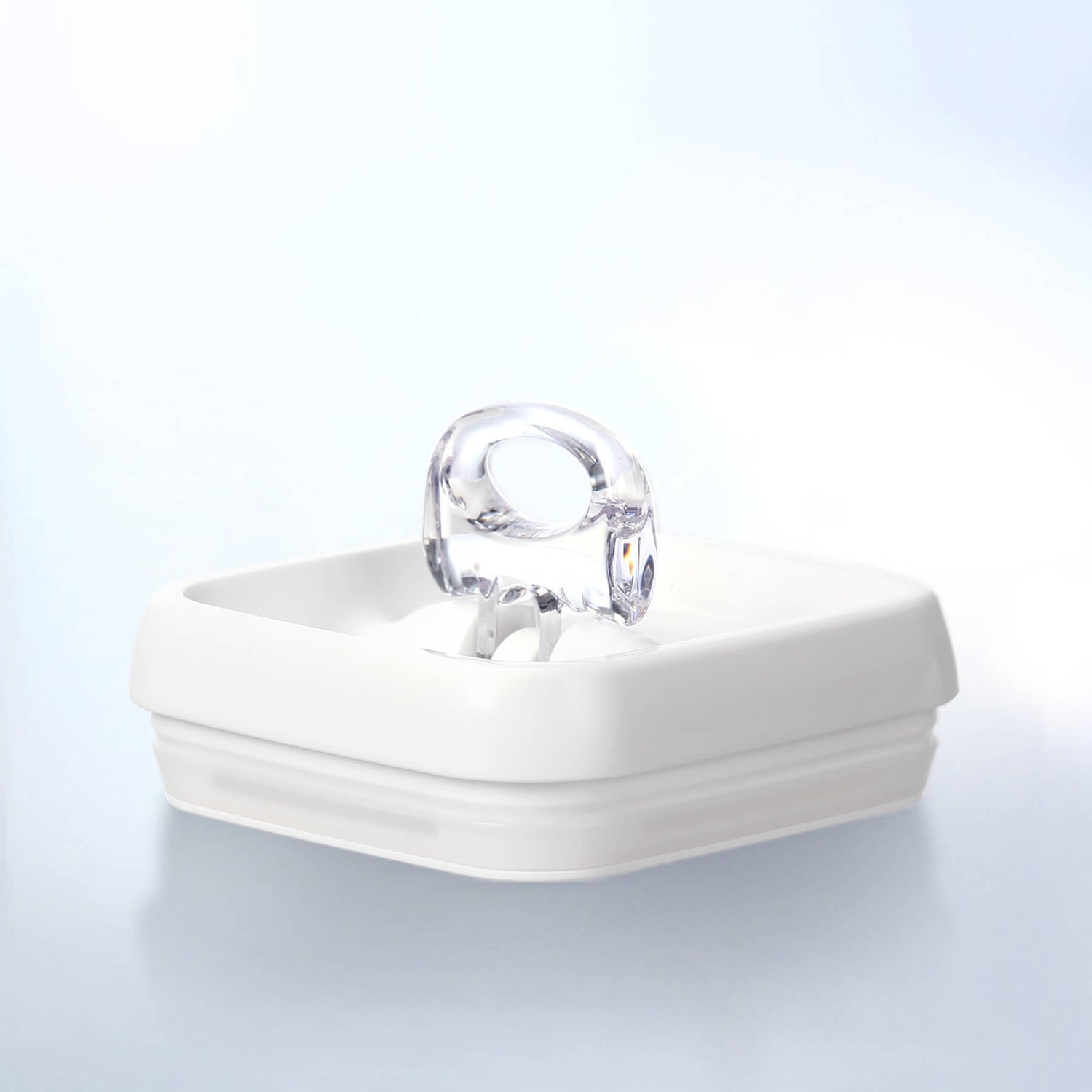 Felli Flip Tite Acrylic Container for Flour Sugar Powder - 6" XL Set