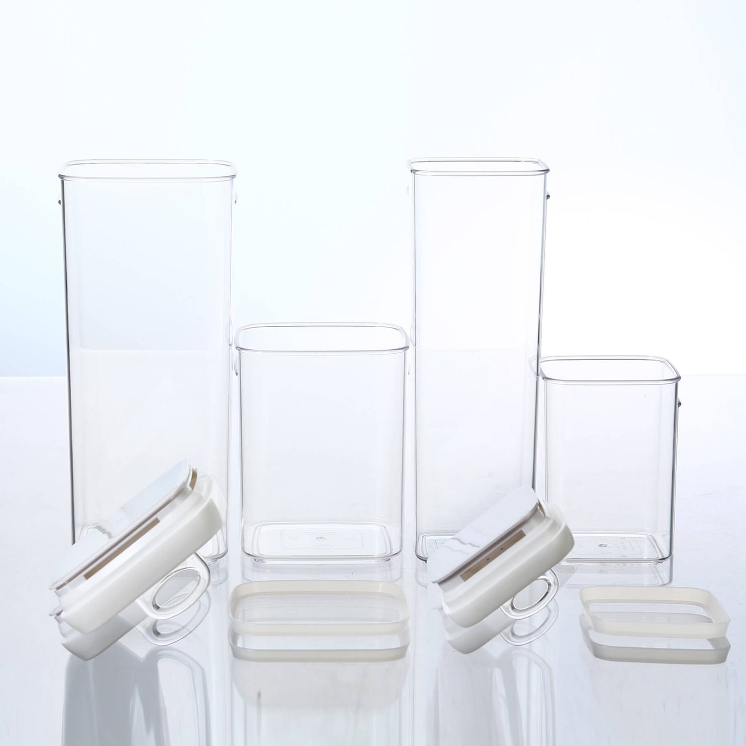 Felli Flip Tite Bread Container for Bagel Croissant - 8" Mega-S 3.1QT