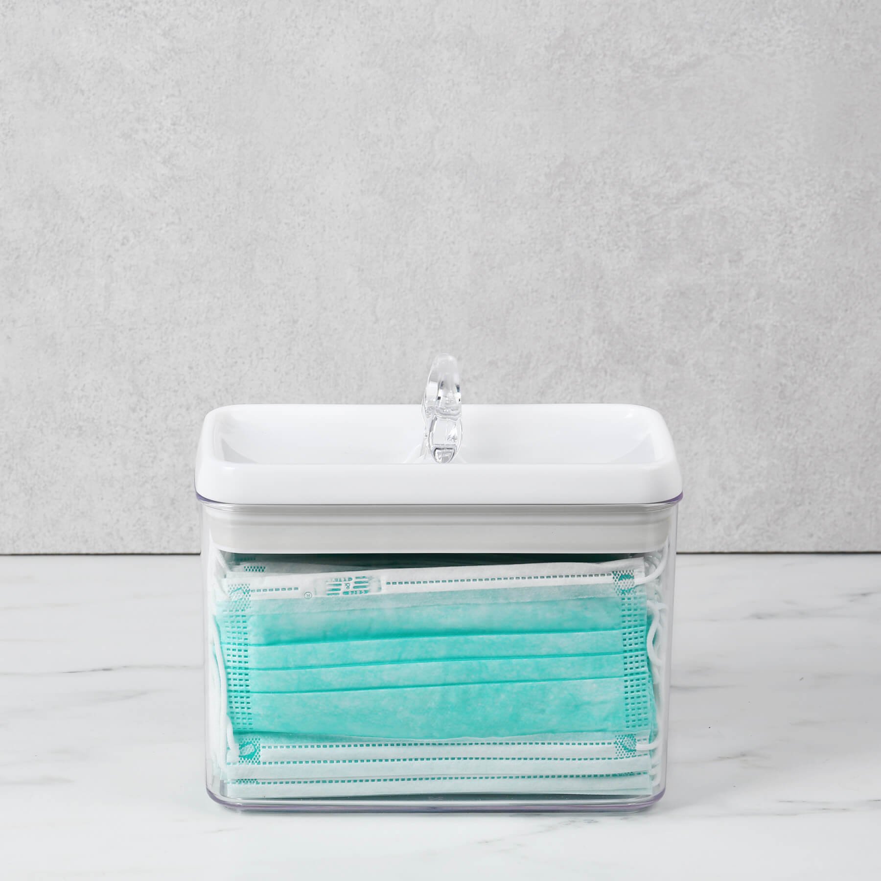 Felli Flip-Tite Storage Container - 4" Rectangular-M 1.9QT / 1.8L