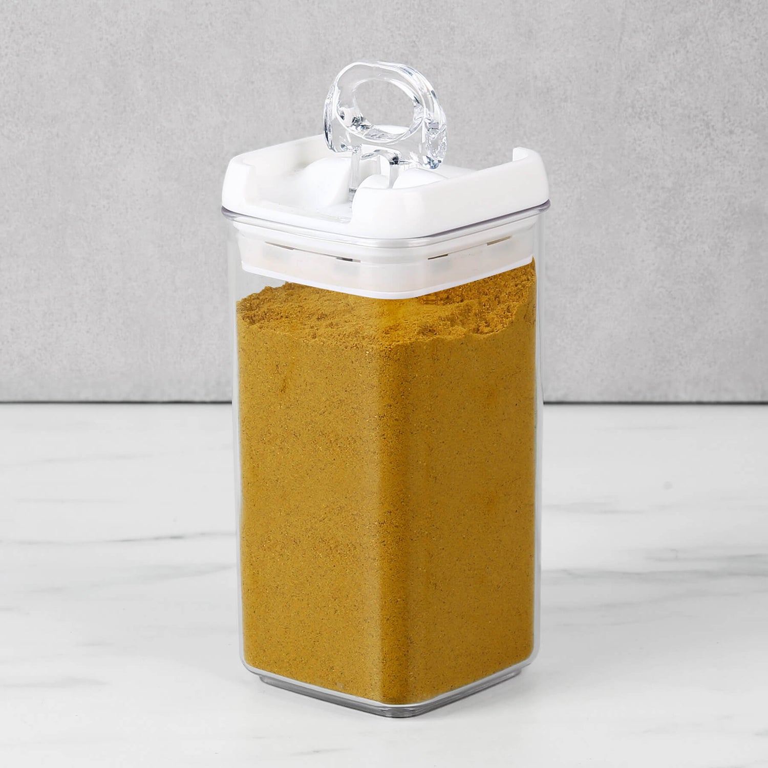 Felli Flip Tite Container - Airtight Food Canister for Kitchen Storage