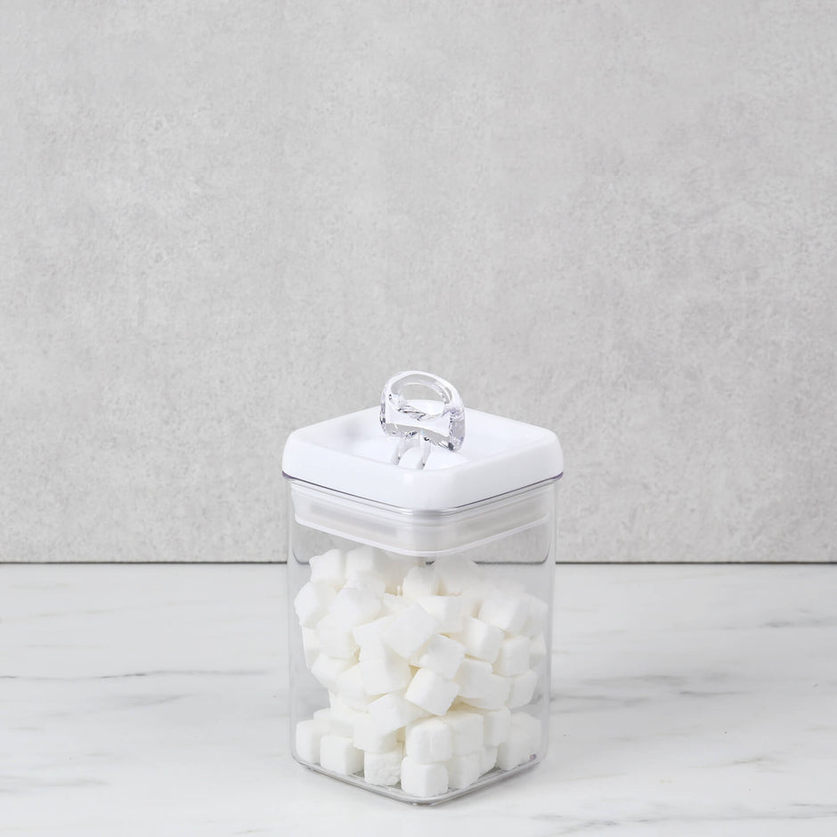 Felli Flip Tite Container - Airtight Food Canister for Kitchen Storage