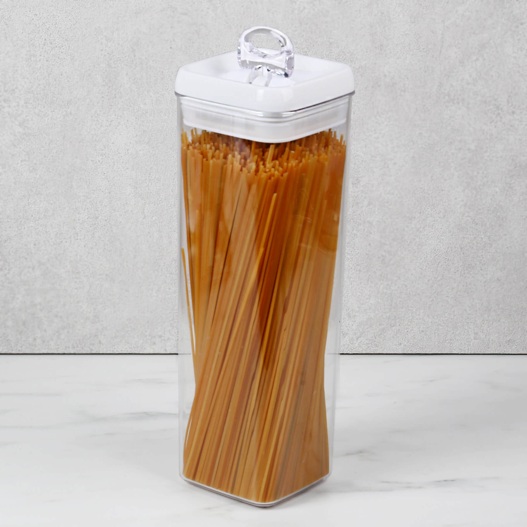 Felli Flip-Tite Pasta Container - 4" Regular-TALL 2.0QT - Spaghetti
